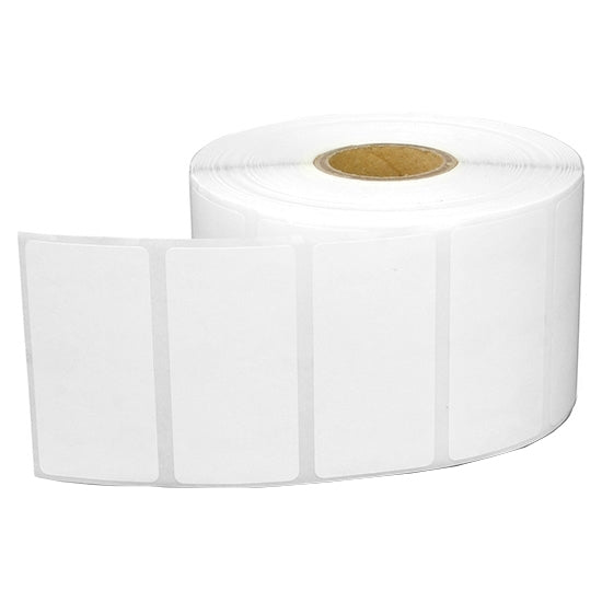 40 Rolls 57mm X 32mm Perforated Direct Thermal Labels White - 2000 Lab