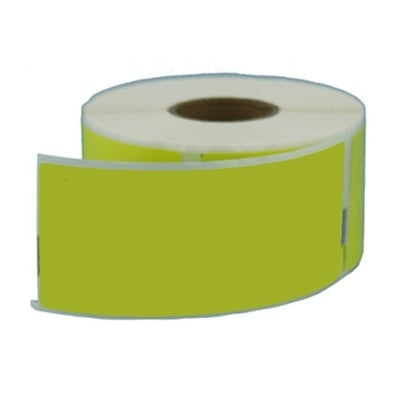 5 x Dymo SD99012 Generic Yellow Label Roll 36mm x 89mm - 260 labels pe